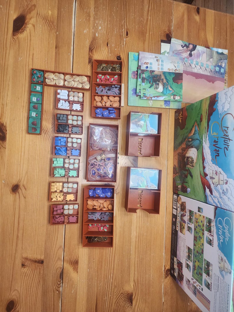 Unofficial Creature Caravan Deluxe Version Custom Insert - Game Not ...