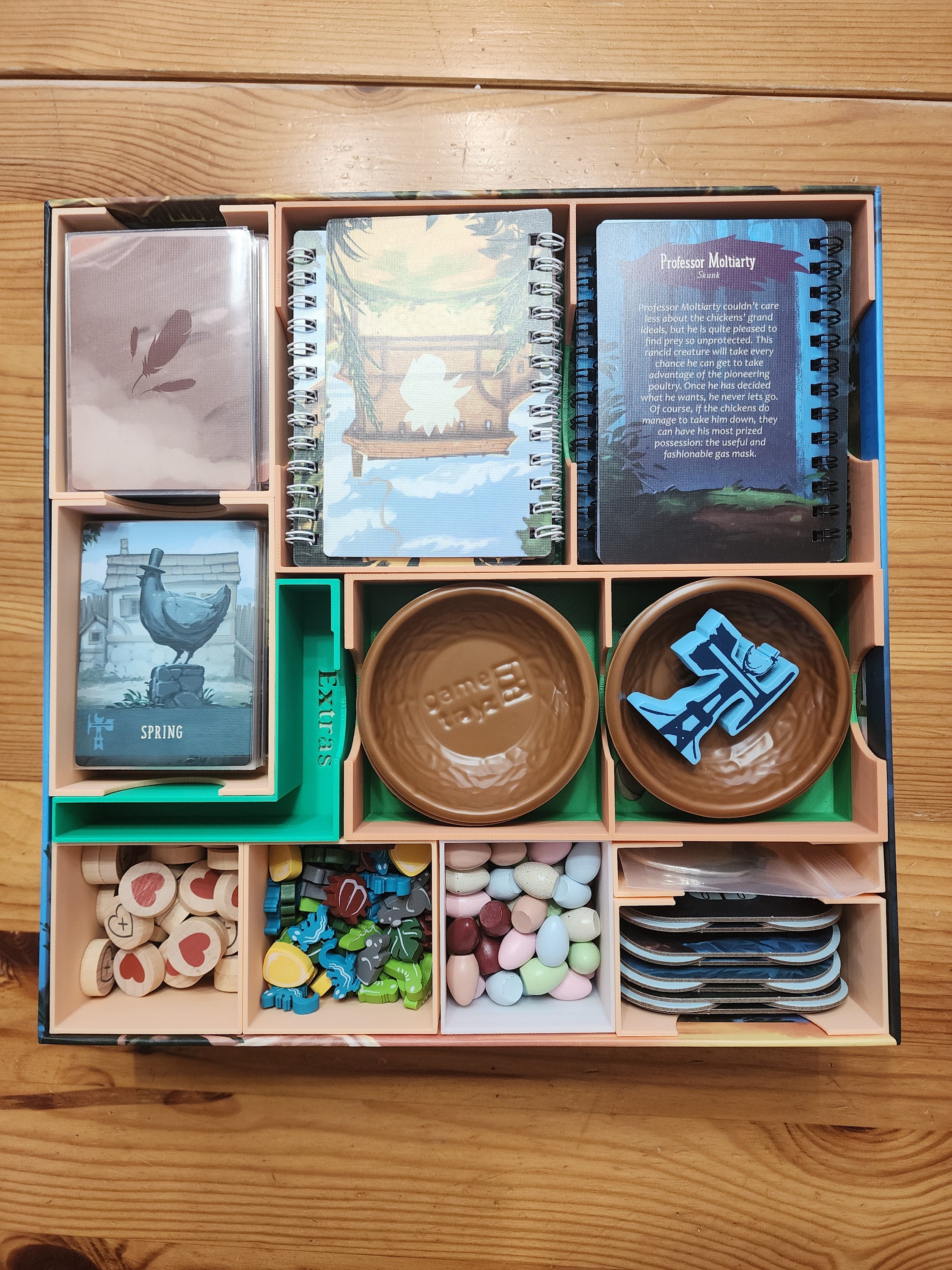 Flock Together - Kickstarter Boardgame - Insert for All Content! Custom ...