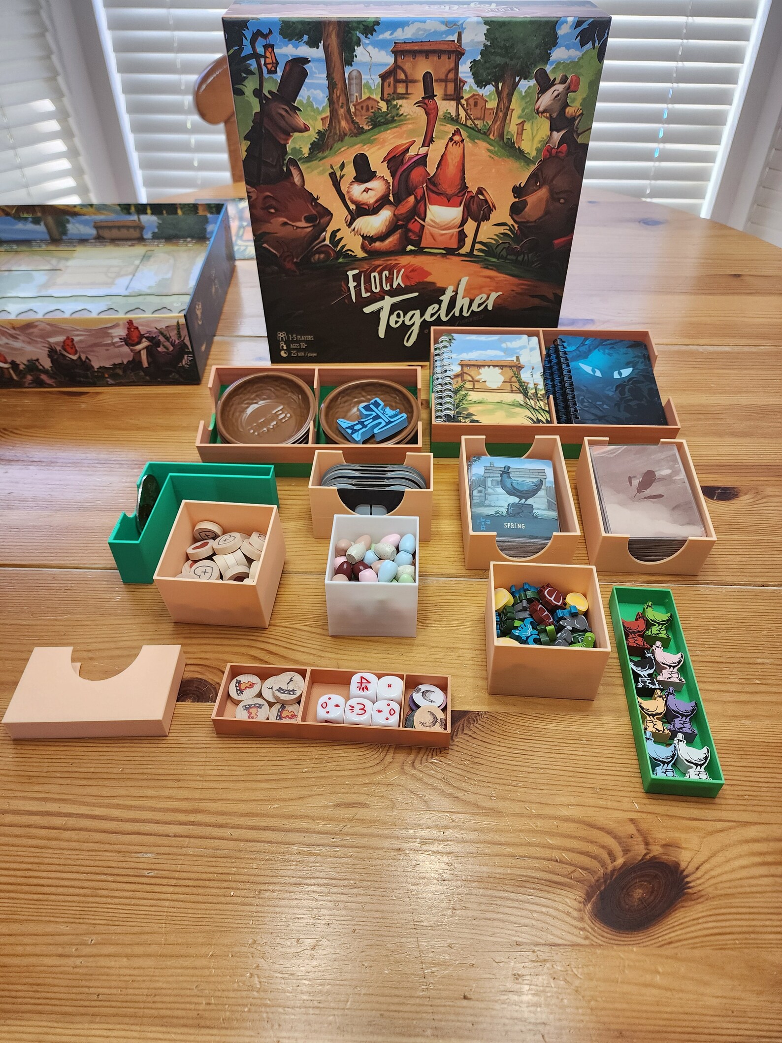 Flock Together - Kickstarter Boardgame - Insert for All Content! Custom ...
