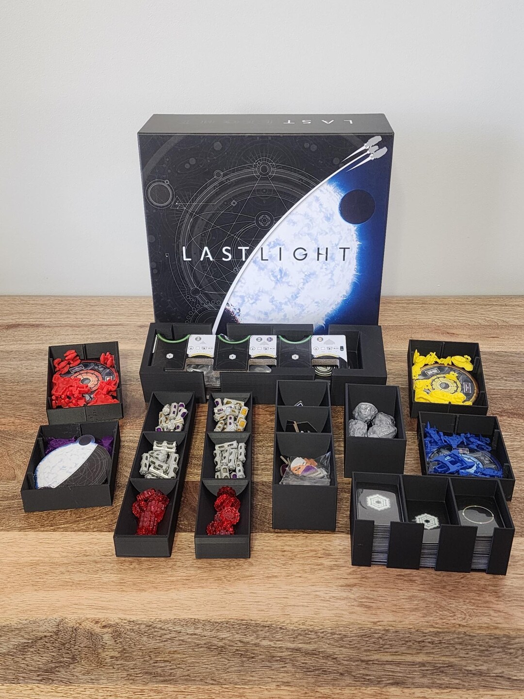 Last Light Board Game 3d Printed Insert- Game Not Included - Etsy