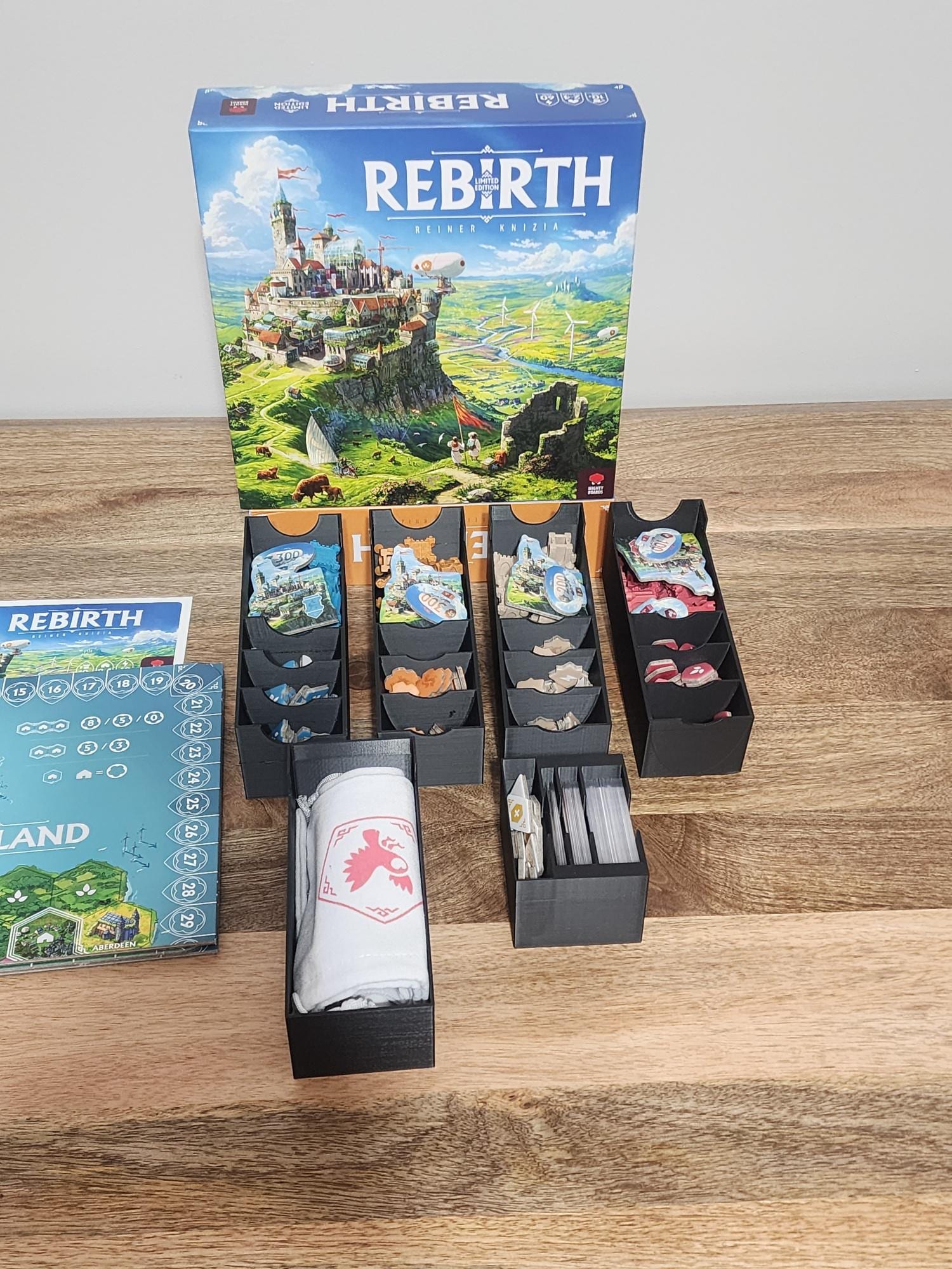 Rebirth Board Game Insert STL Files - 3D Printed Organizer - Etsy
