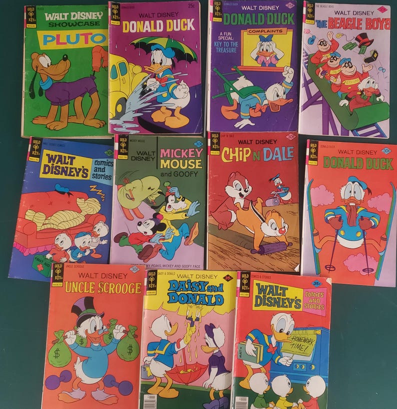 Vintage Comic Book Collection for Sale - Etsy