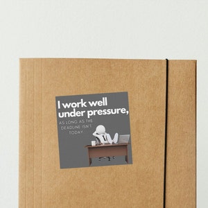 Funny Work Sticker Sheet Workplace Humour Gift for Colleauge Workday - Etsy