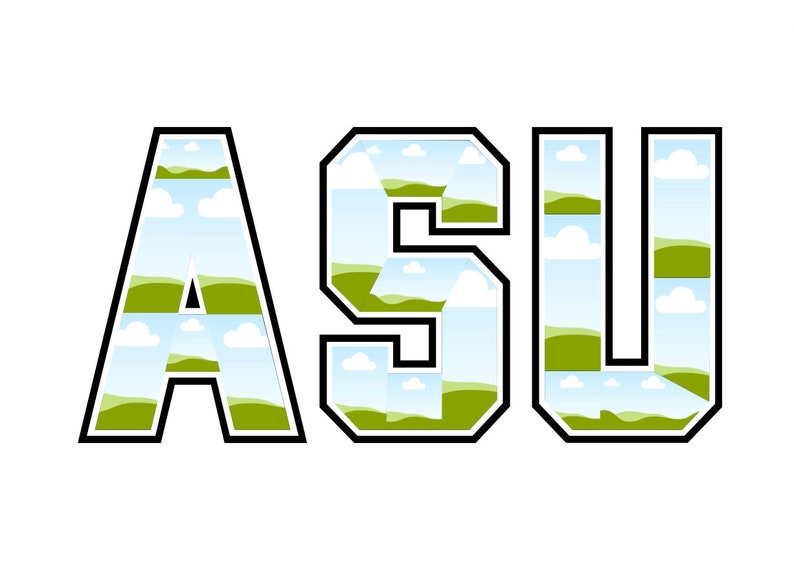 ASU Arizona State University Canva Frame, Design Graduation Invites, or ...