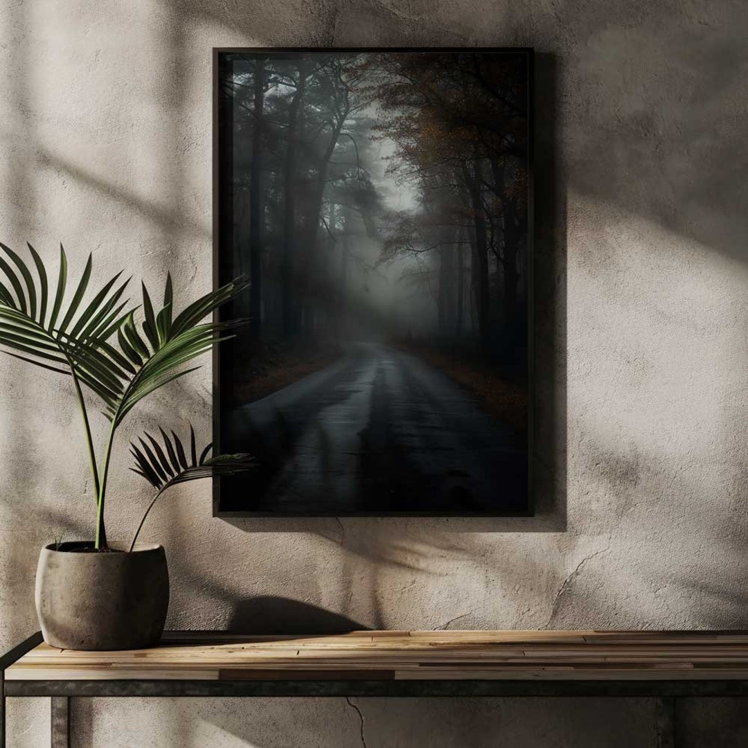 Dark Forest Poster - Etsy