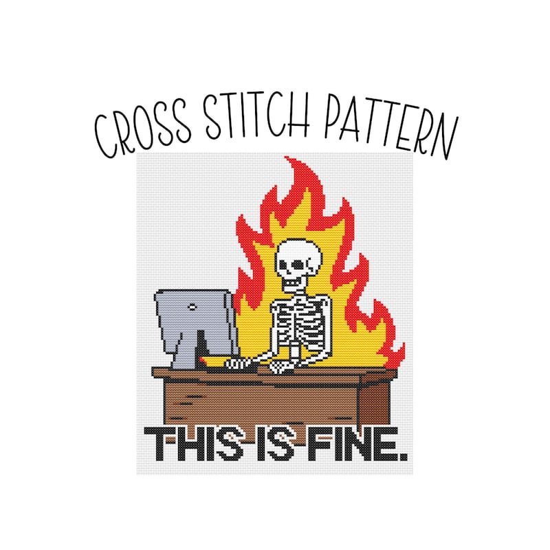 Meme Cross Stitch - Etsy