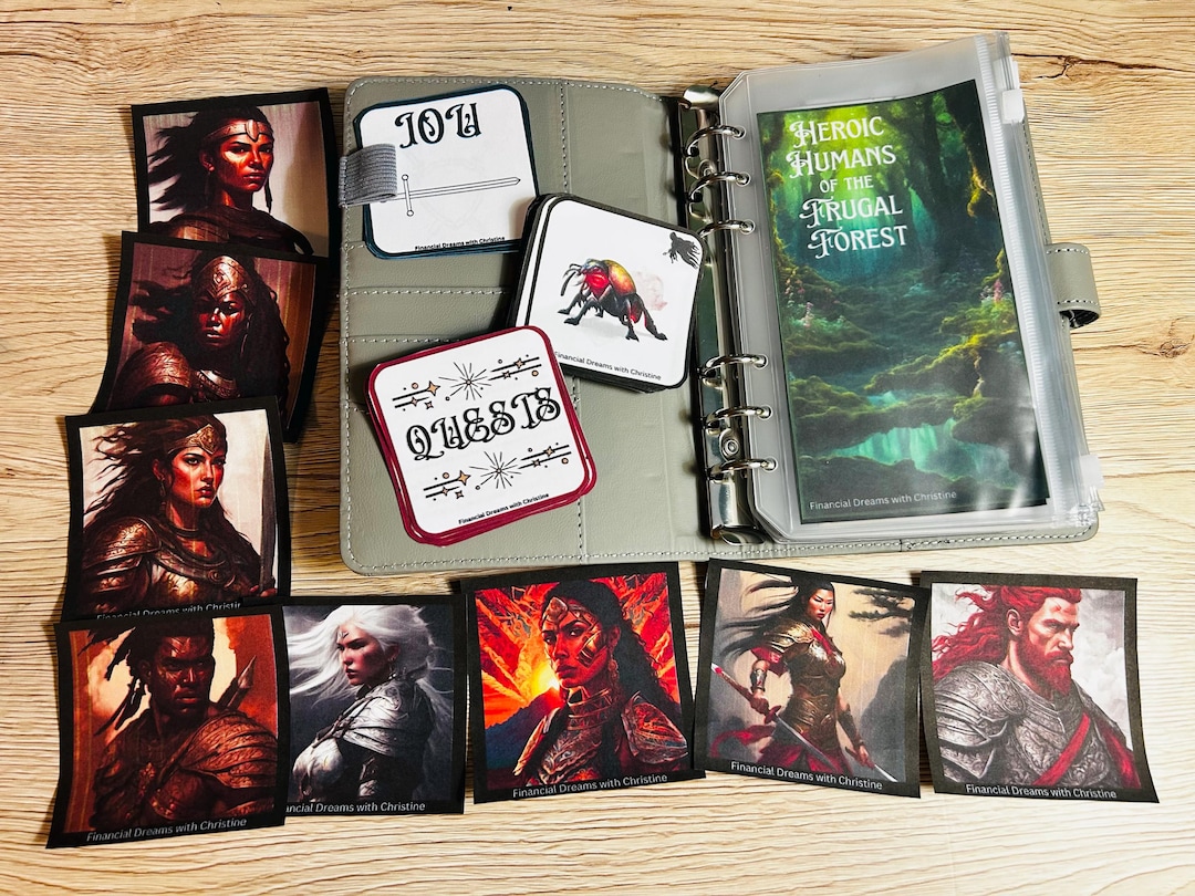 Heroic Humans of the Frugal Forest Fantasy Magic Savings Challenge Box ...