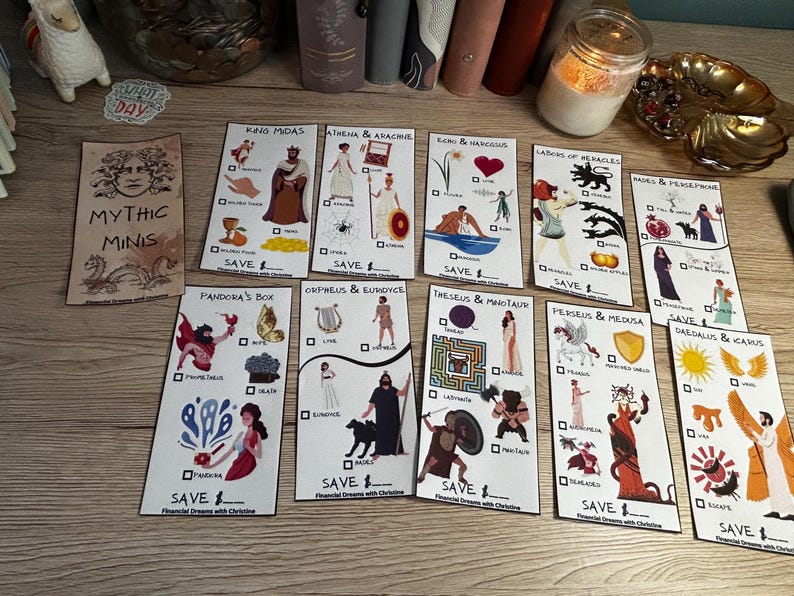 Mythic Savings Challenge Box Game * Greek Mythology * Minis * Quests ...