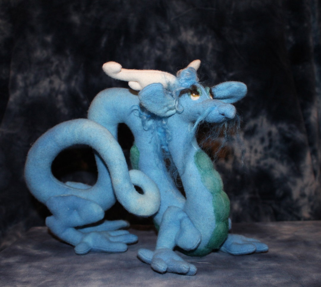 New Sewing Pattern for a Chinese Style, Good Luck Dragon, Digital ...