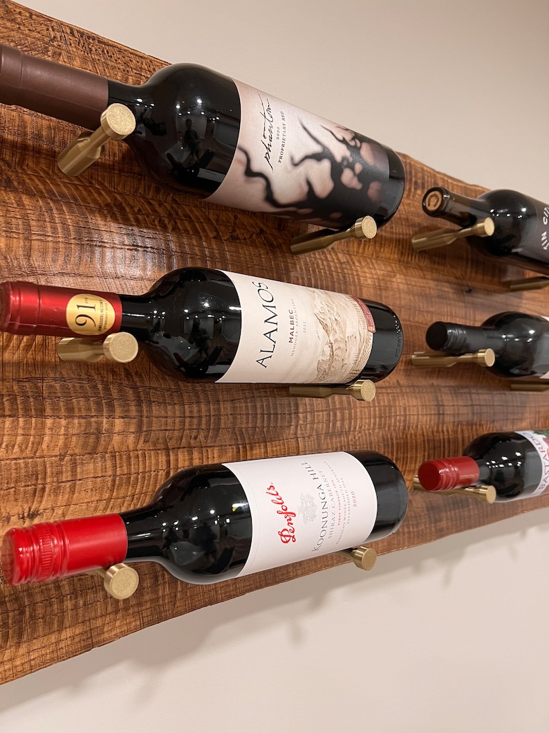 Wine Peg Set - Wine Mount Holder Set for Wall - Etsy