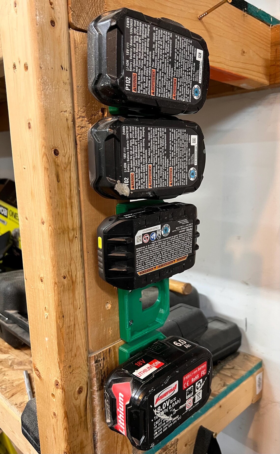 Ryobi 3D Printed Battery Holder - Etsy