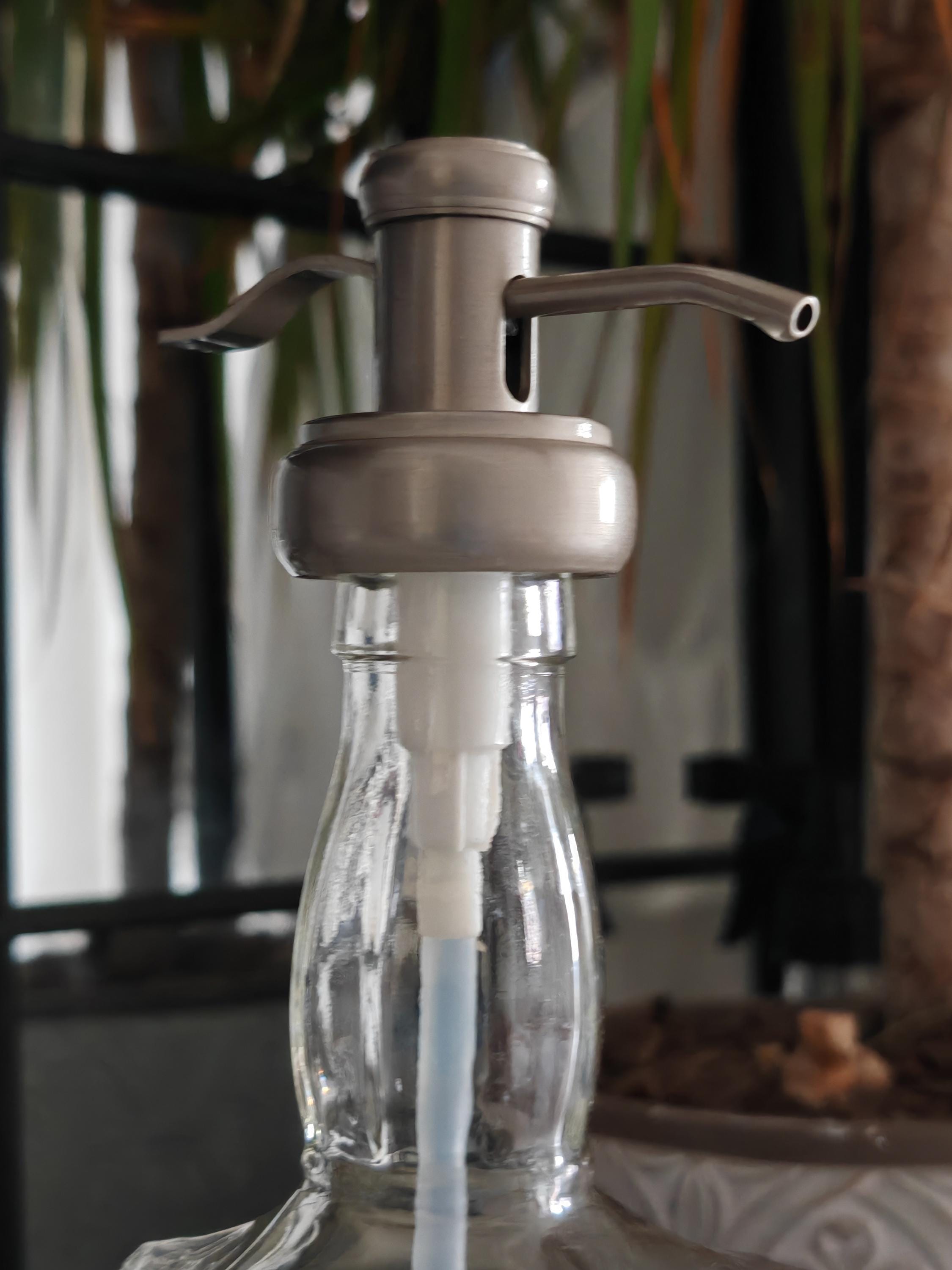 Upcycled Large Jack Daniels Glass Bottle Pub Optics Liquid Soap ...