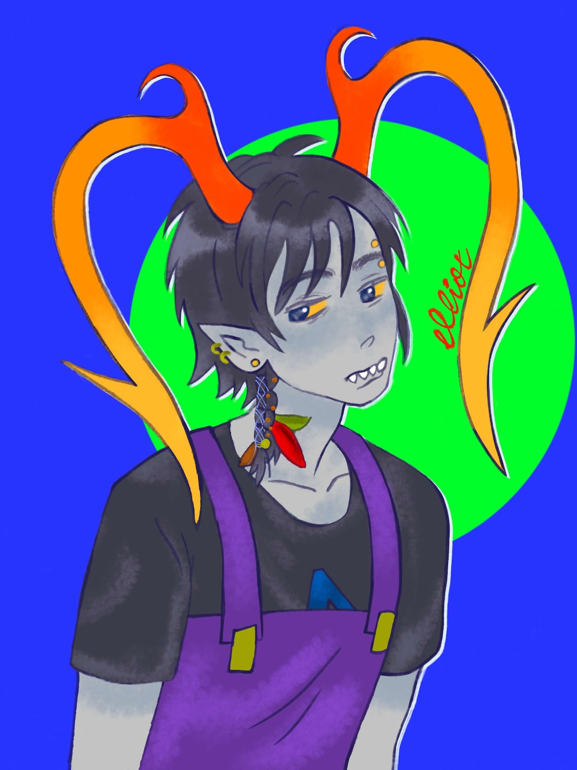 Custom Homestuck OC, Sprite, Hive, God Tier, Trollsona Design - Etsy