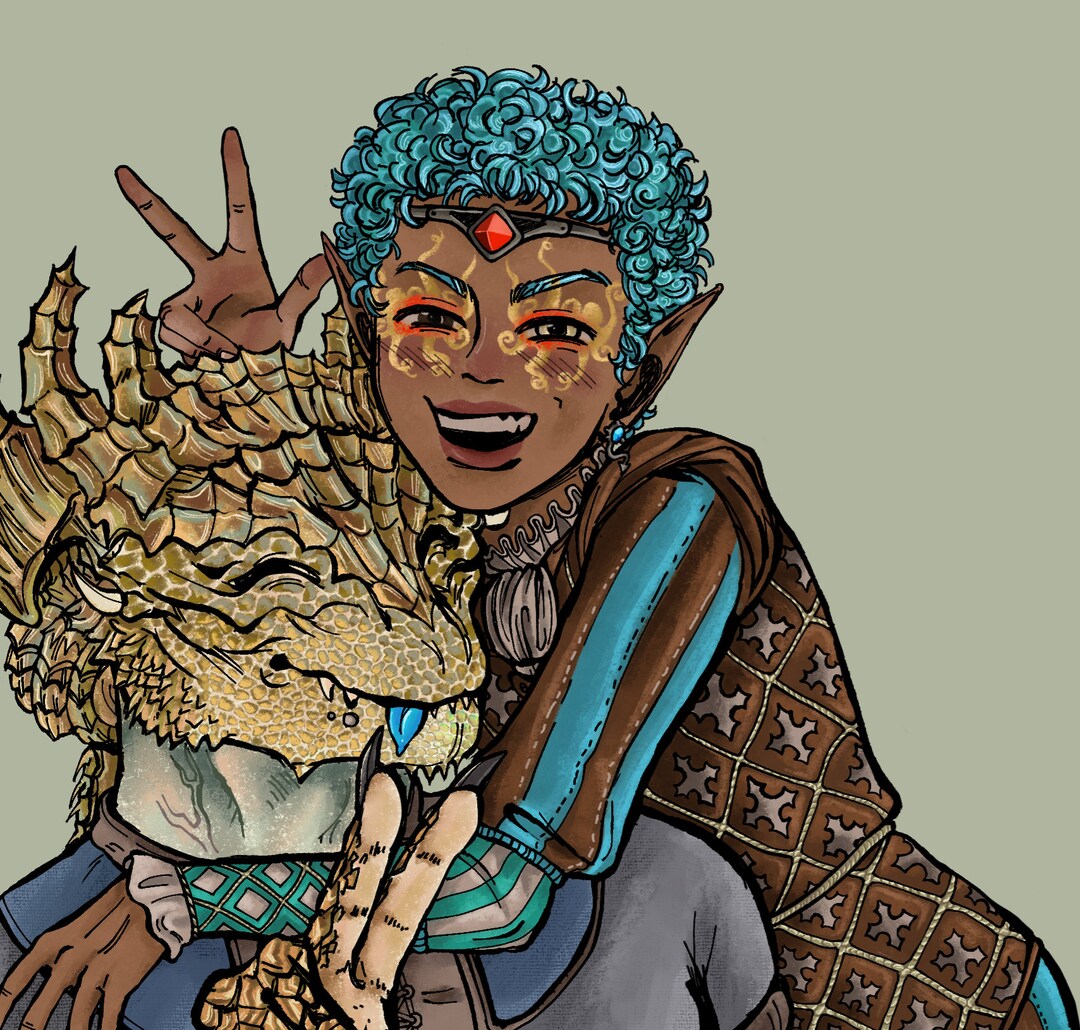 Dnd Commission, Custom Character Art, Dungeons and Dragons Character ...