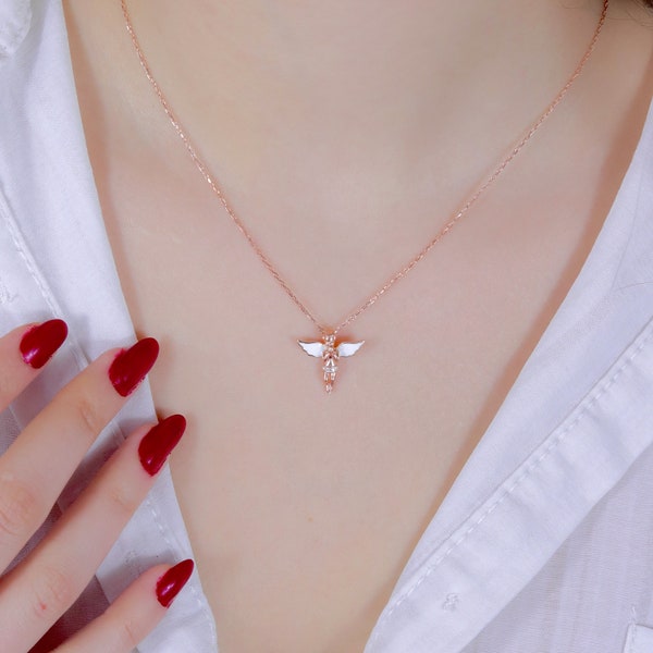 Angel Necklace - Etsy