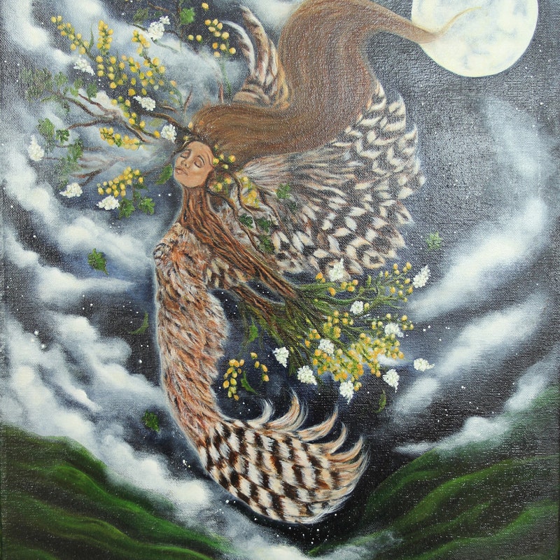 Blodeuwedd - Etsy