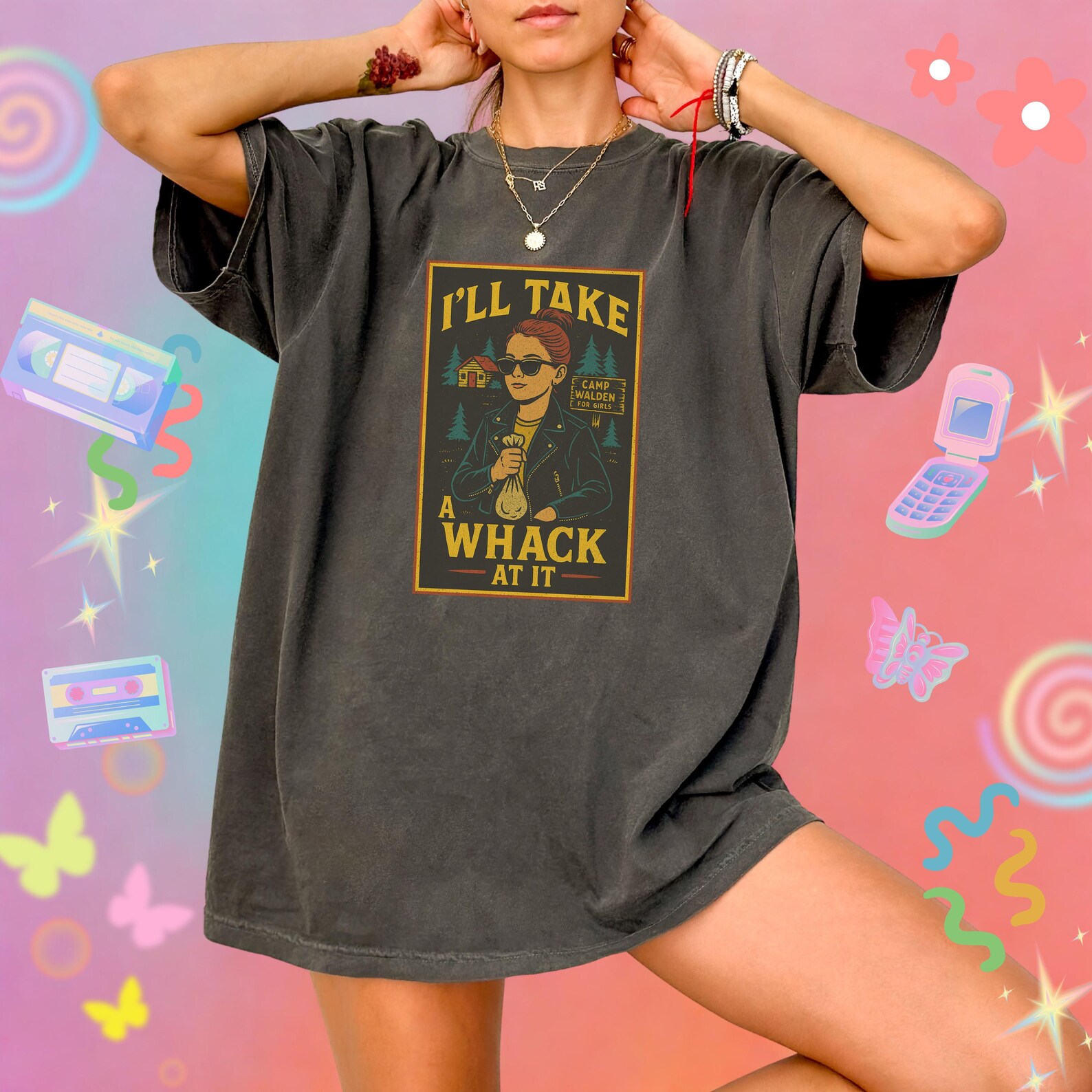 Parent Trap Hallie Parker Tee - I'll Take a Whack at It - Retro 90s ...