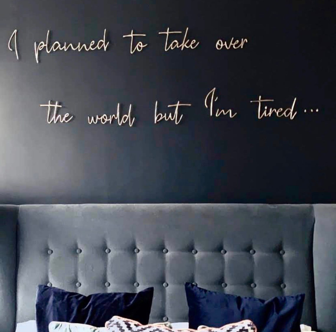 Personalised Wire Wall Words - Etsy