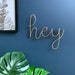 Personalised Wire Wall Words - Etsy