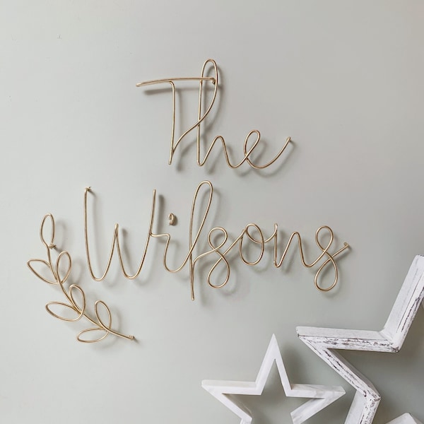 Wire Words - Etsy