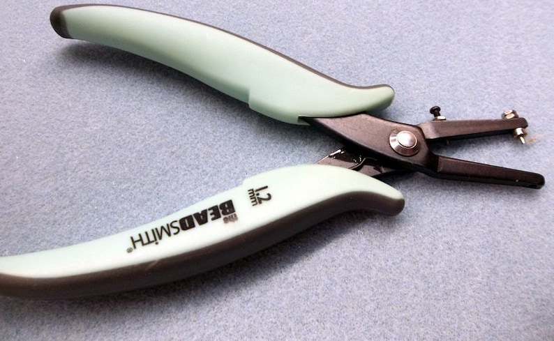 Metal Hole Punch Pliers With Gauge Guard From Beadsmith (hole Size 1 ...