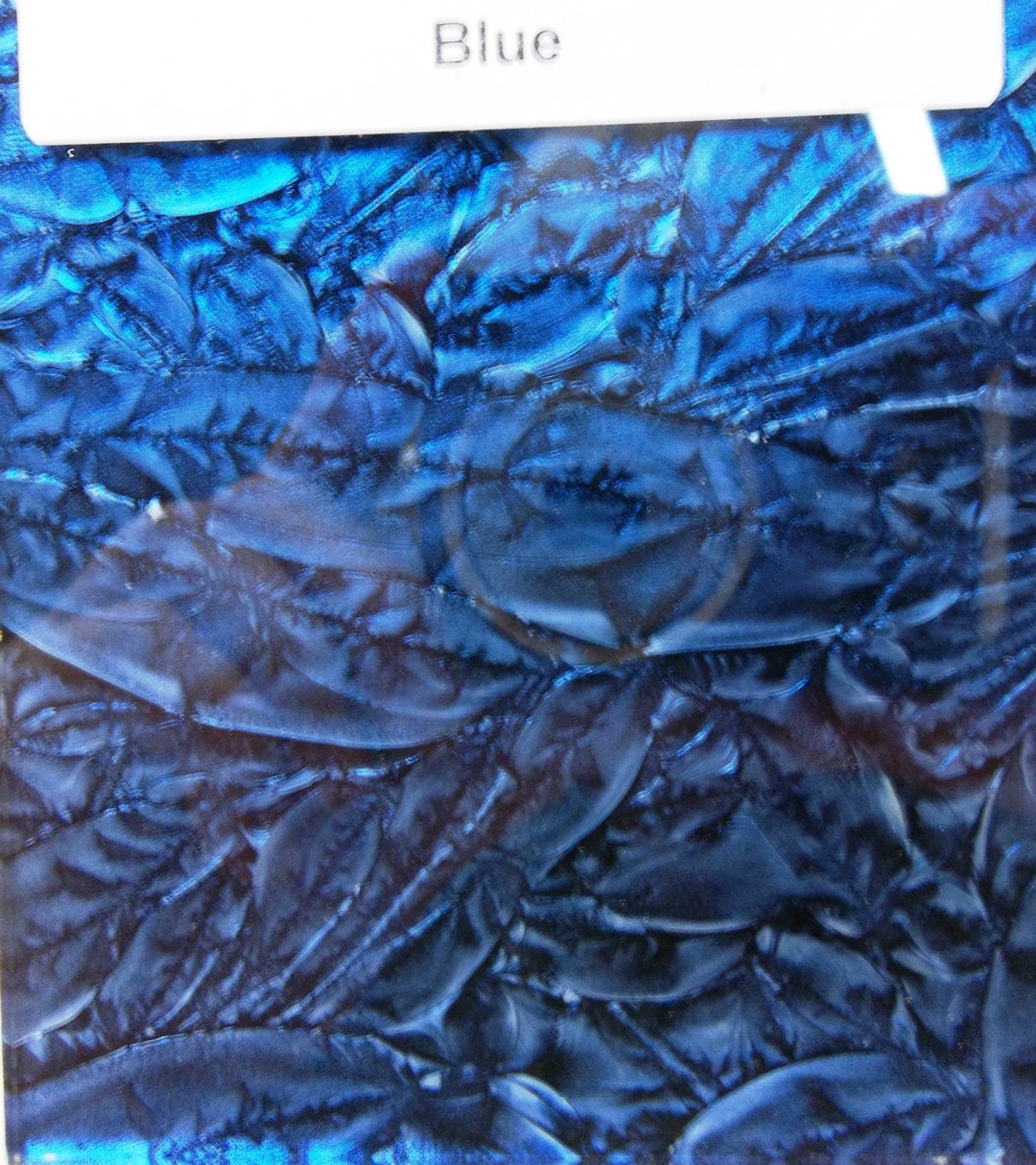 Blue Van Gogh Hand Painted Glass (VG300) for Mosaics, Multiple Sizes - Etsy