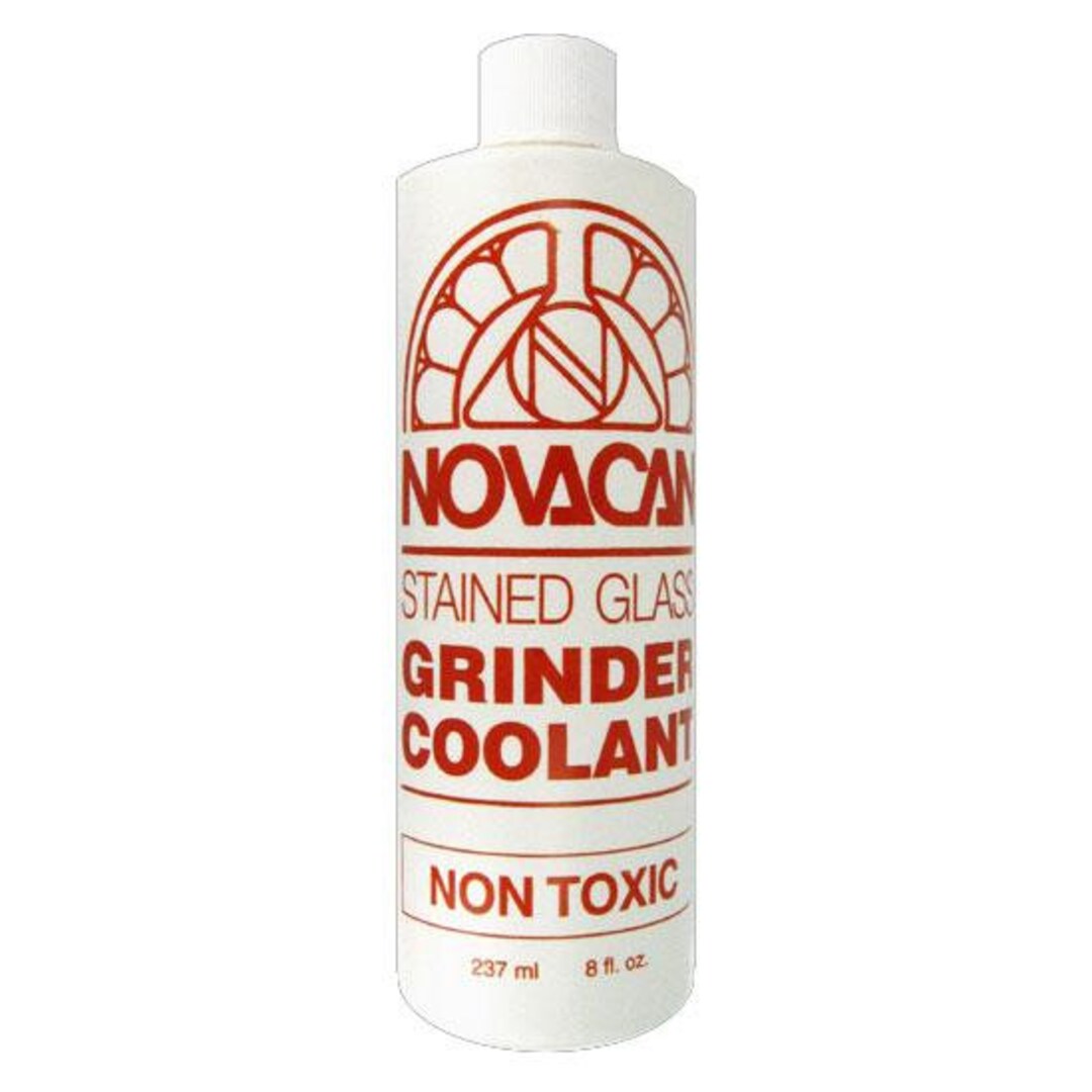 Grinder Coolant, for Glass Grinders by Novacan, 8 Oz. Bottle, Non-toxic ...