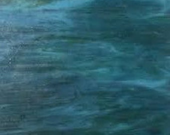 Stained Glass Blue Green - Etsy