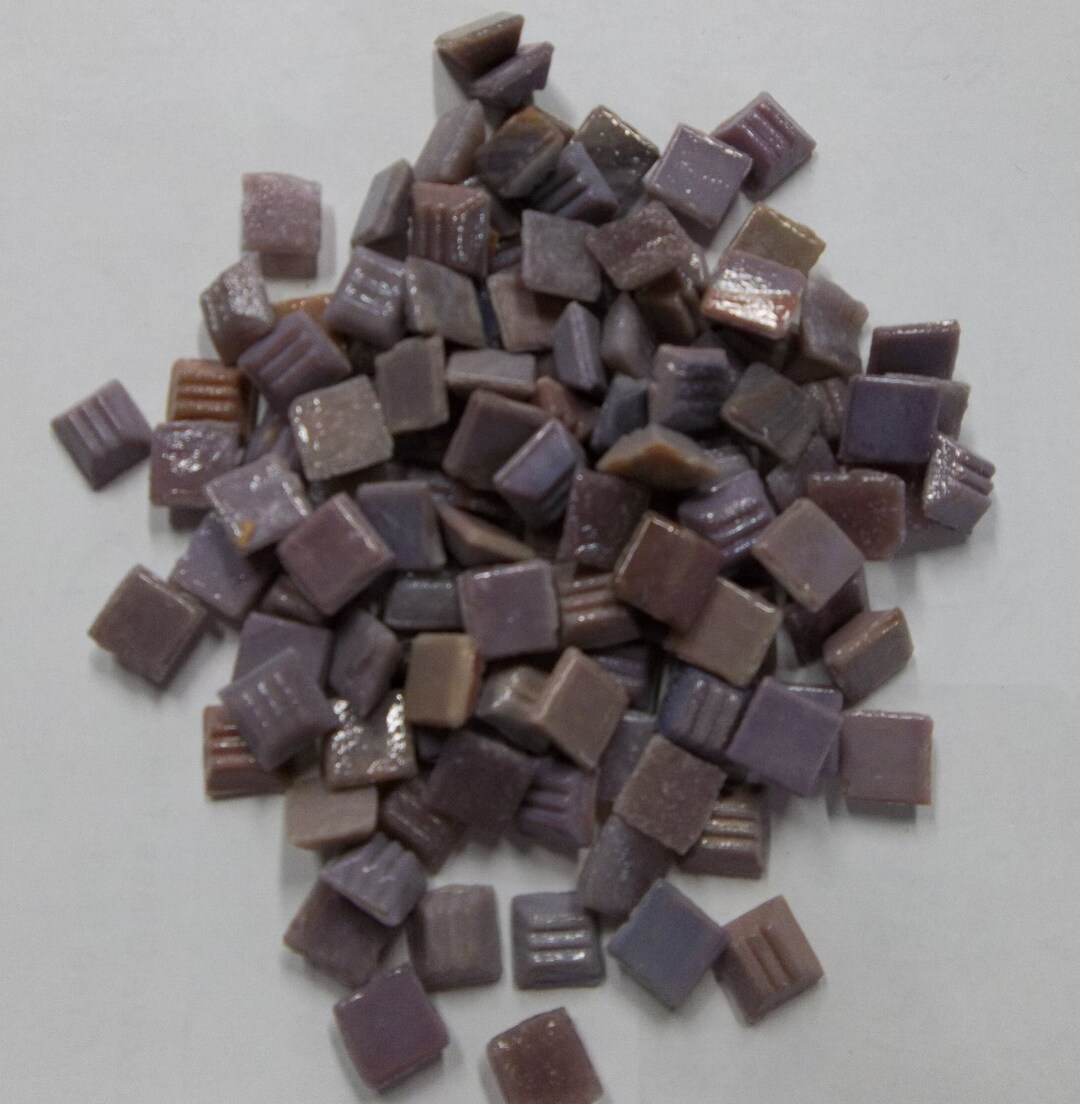 Mini Glass Tile Lavender Shades 3/8 Tiles Mosaic Grab Bag, 12 Oz. - Etsy