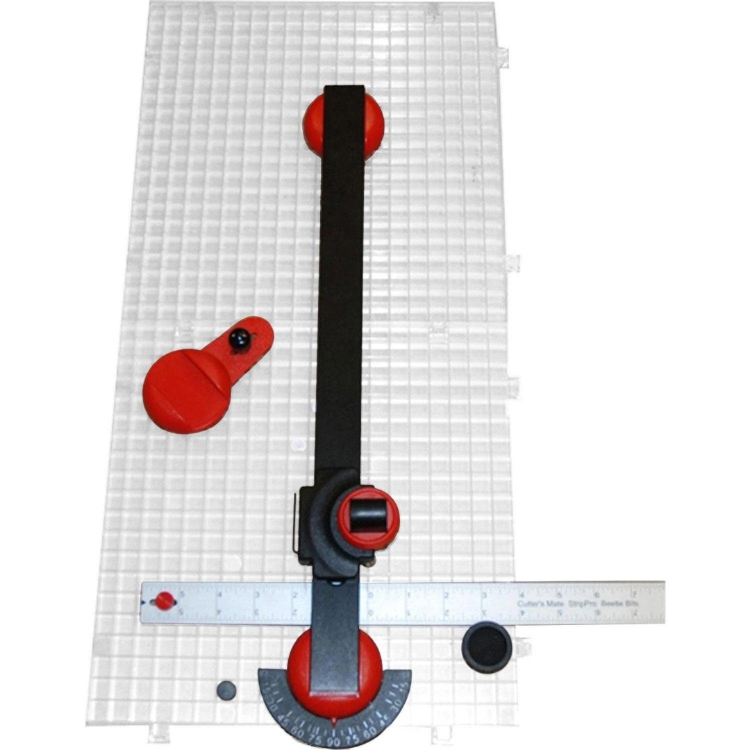 Beetle Bits Mini Glass Cutting System, Includes 2 Waffle Grids and a ...