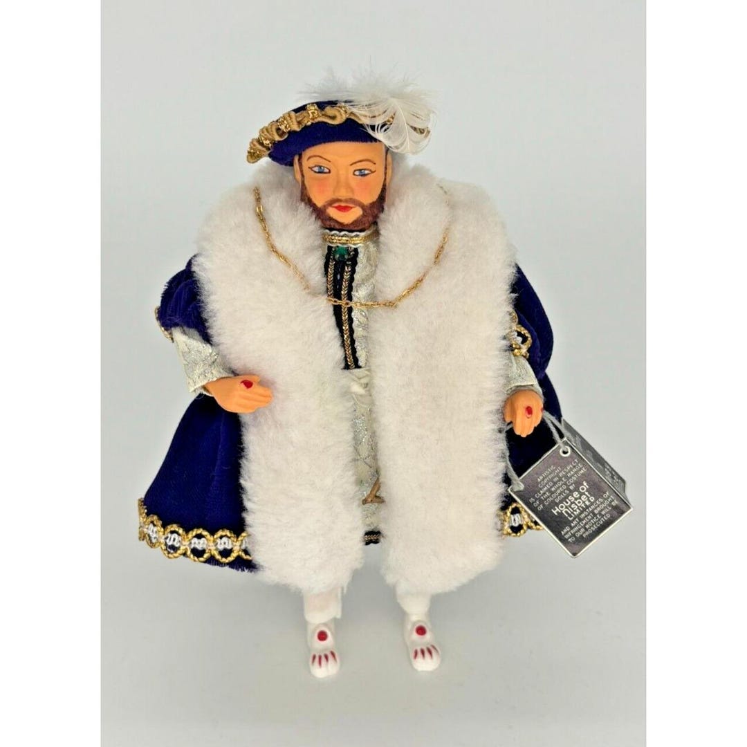 Vintage 7.5" King Henry Viii Doll by Peggy Nisbet Plastic P653 - Etsy