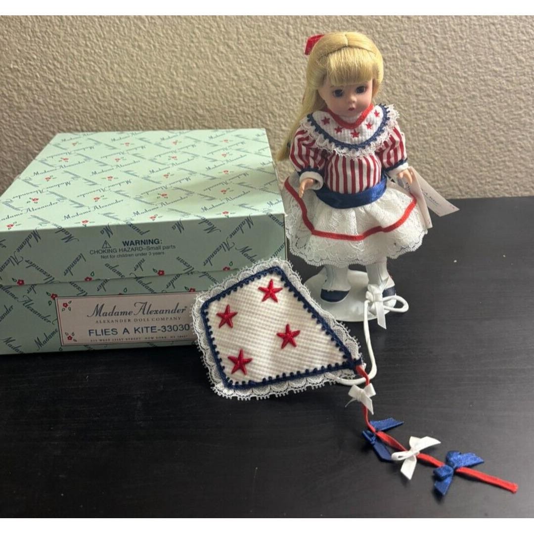 Madame Alexander 8" Bicentennial Let's Go Fly a Kite Doll No. 33030 W ...