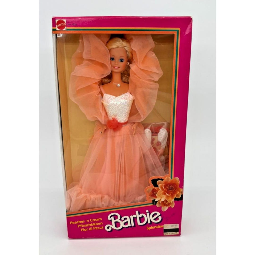 Vintage 1984 Mattel Peaches ‘N Cream Barbie #7926 in Original Box NRFB ...