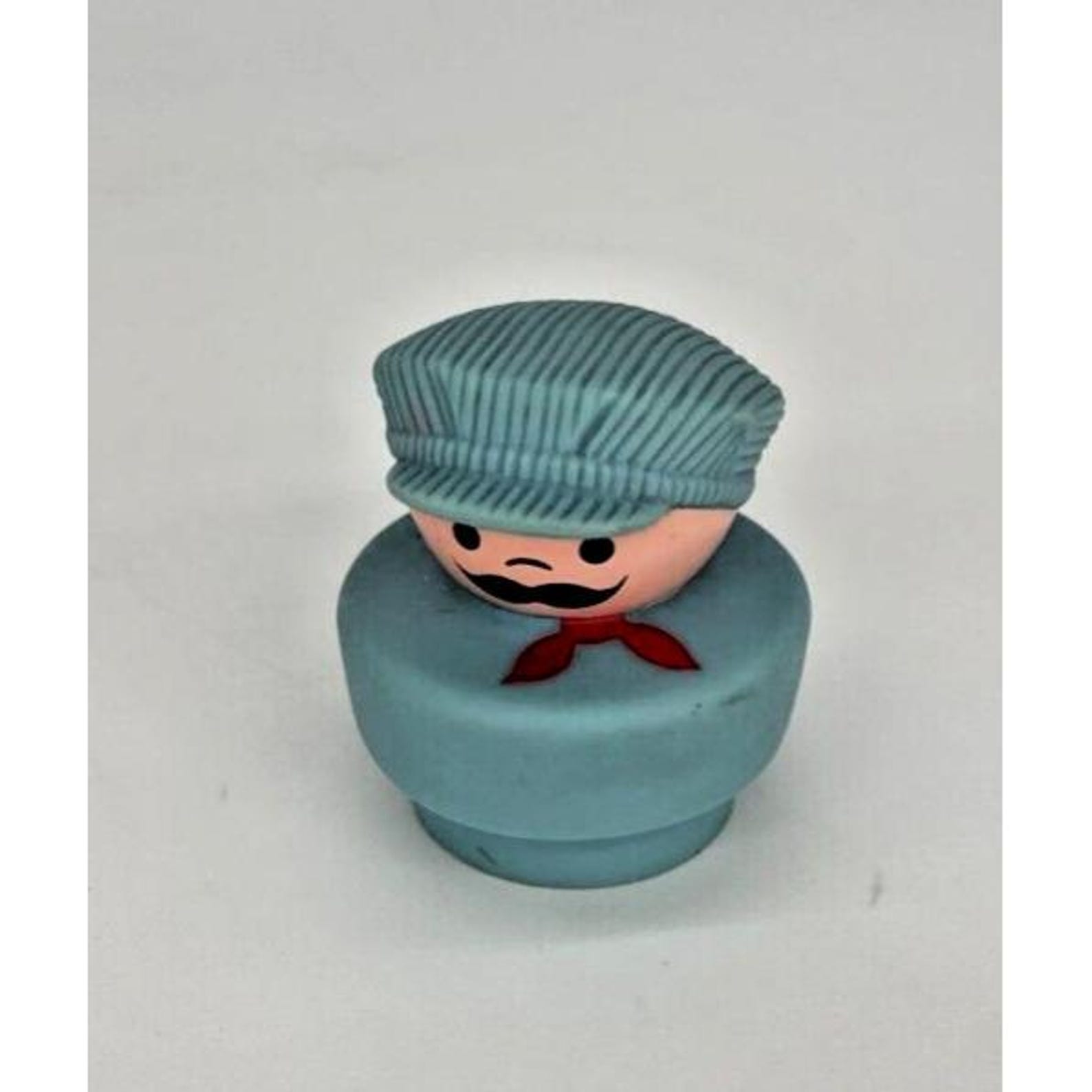 1991 Fisher Price Little People Chunky Lot Purple Clown Blue Girl Train ...