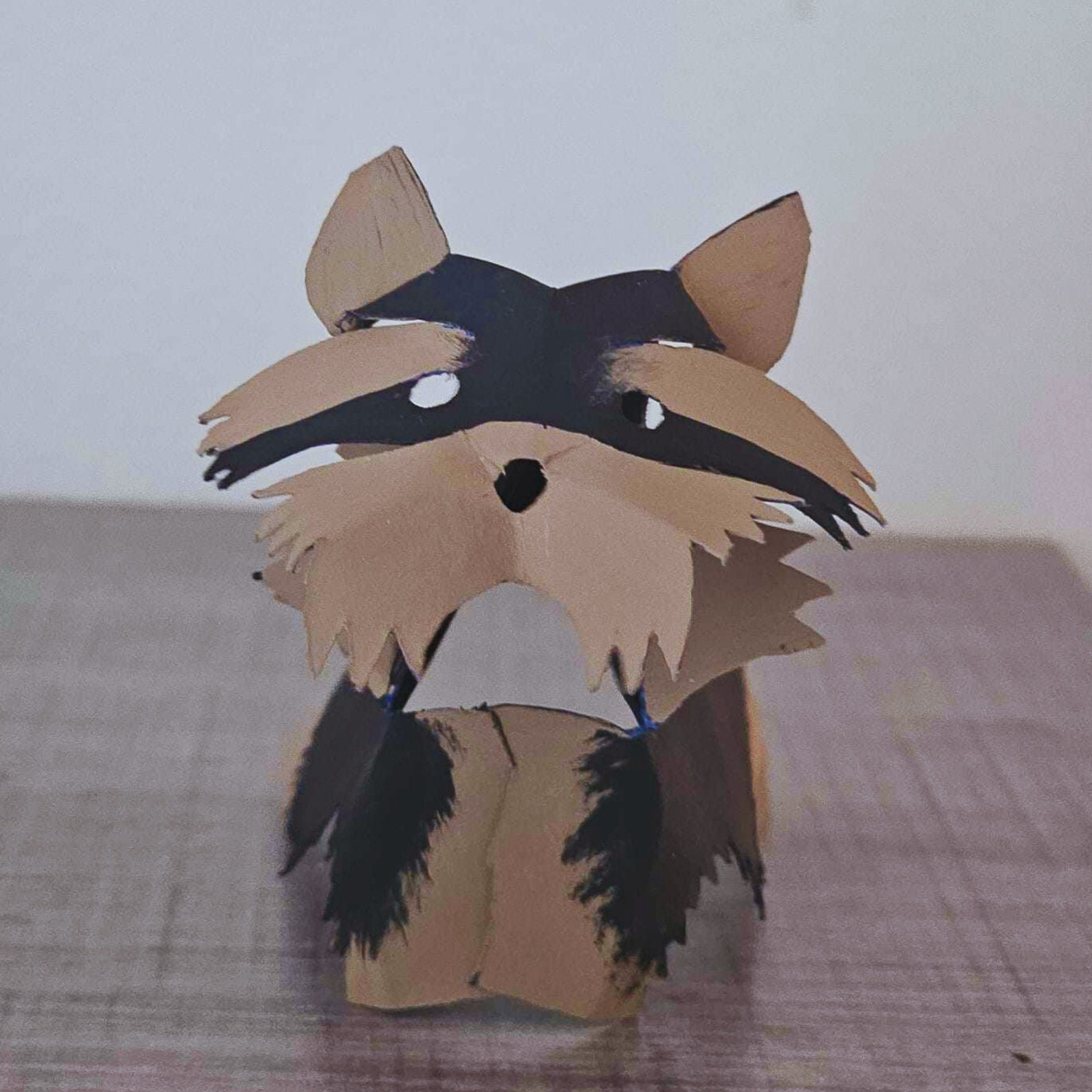 Papercraft Printable Yorkshire Terrier Dog, Digital Download Foldable ...