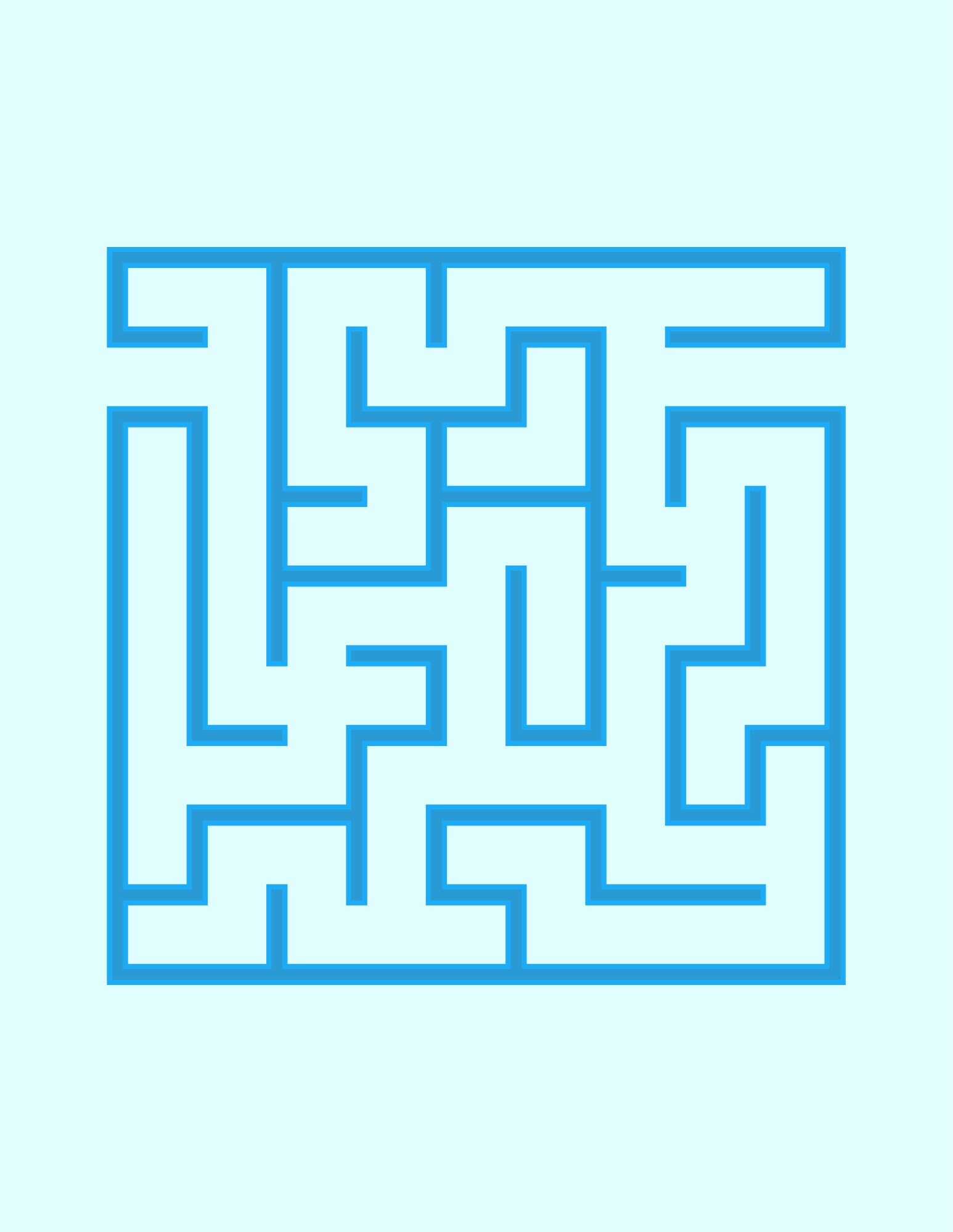 Printable Maze Worksheets - Etsy