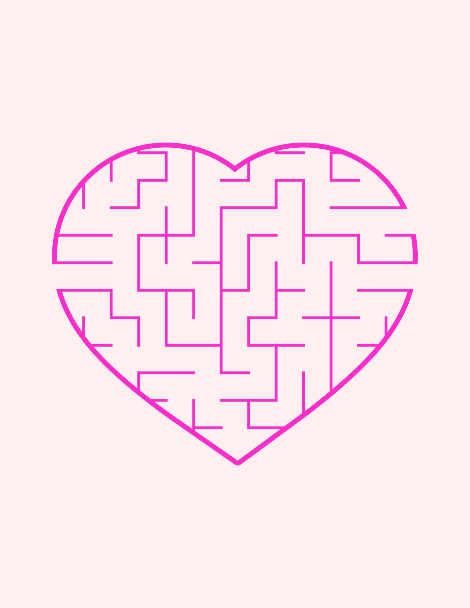 Printable Maze Worksheets - Etsy