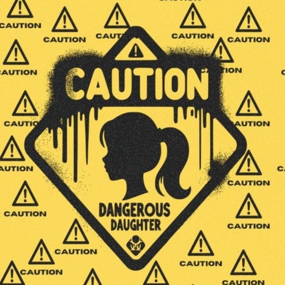 Car Magnets, Dangerous Daughters, Daddys Girls, Caution, Birthday Gift ...