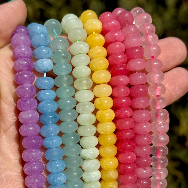 Pastel Bead Necklace - Etsy