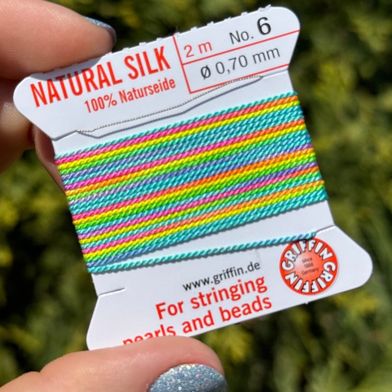 Rainbow Hand Dyed Thread - Etsy