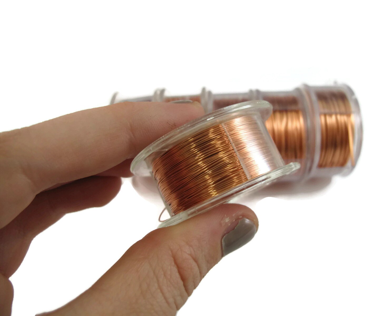 Copper Wire 22 Gauge Round Wire for Making Jewlery Non | Etsy