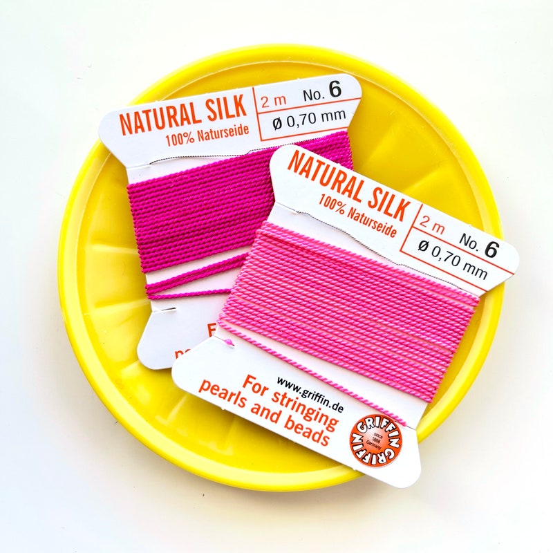 Hot Pink Beading Thread - Etsy