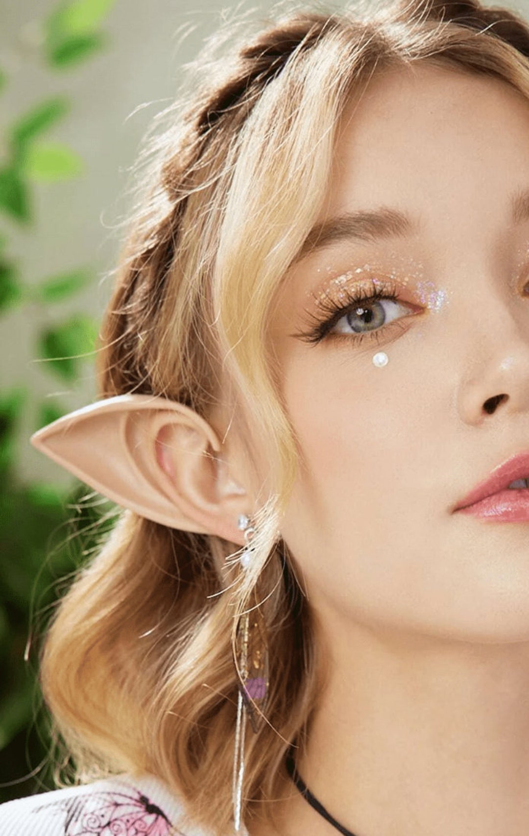 Fairy Elf Ears 1 Pair Ren Faire Fairy Ear Cuff Renaissance Fairy Ears ...