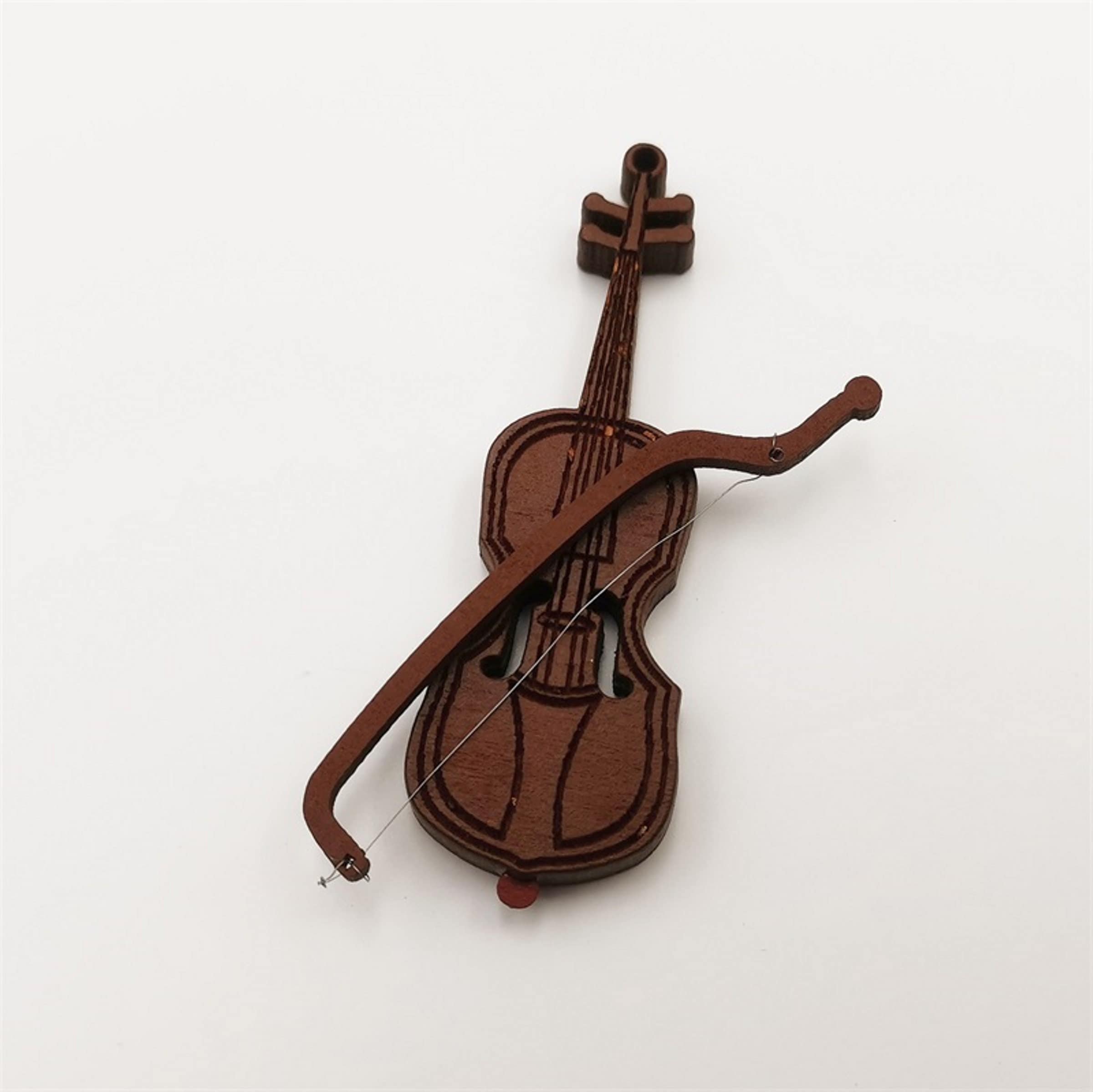 1:18 Scale Miniature Dollhouse Musical Instrument DIY Kit – Cello ...