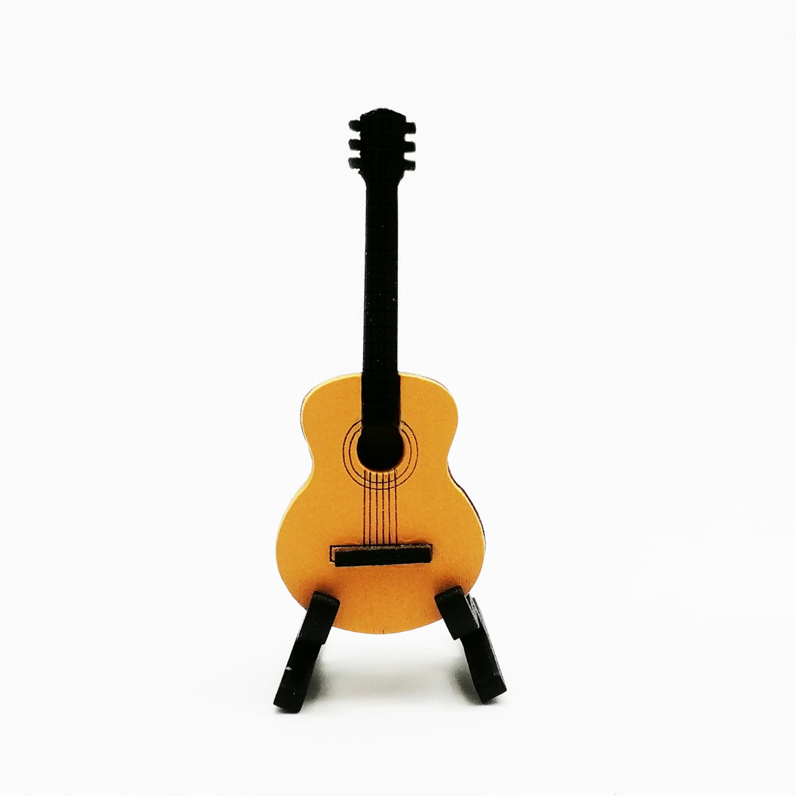 1:18 Scale Miniature Dollhouse Instrument DIY Kit Guitar and | Etsy