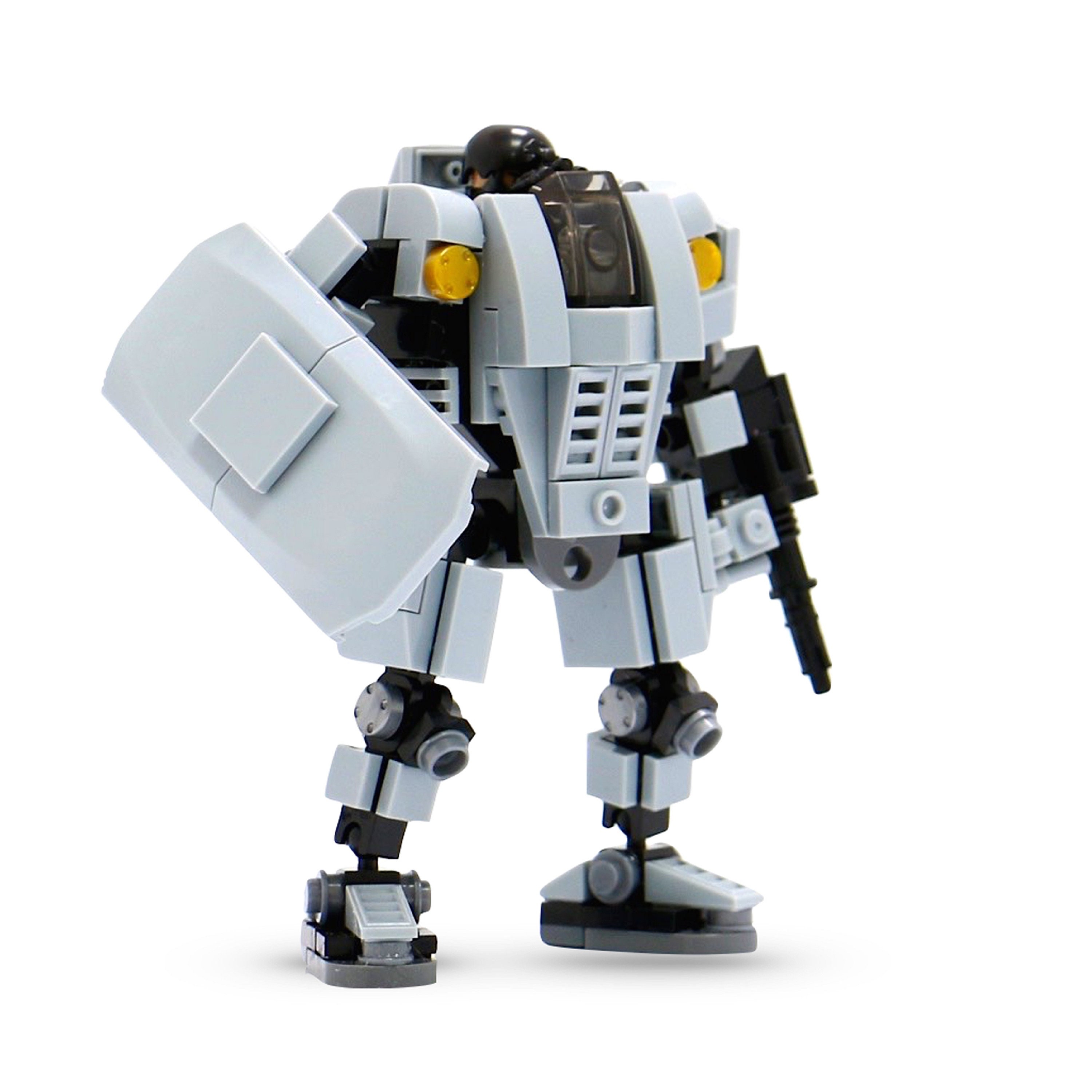 Mecha Frame 1+1 Bundle MF05-A01 Base Defender & MF05-G01 Green Trooper ...