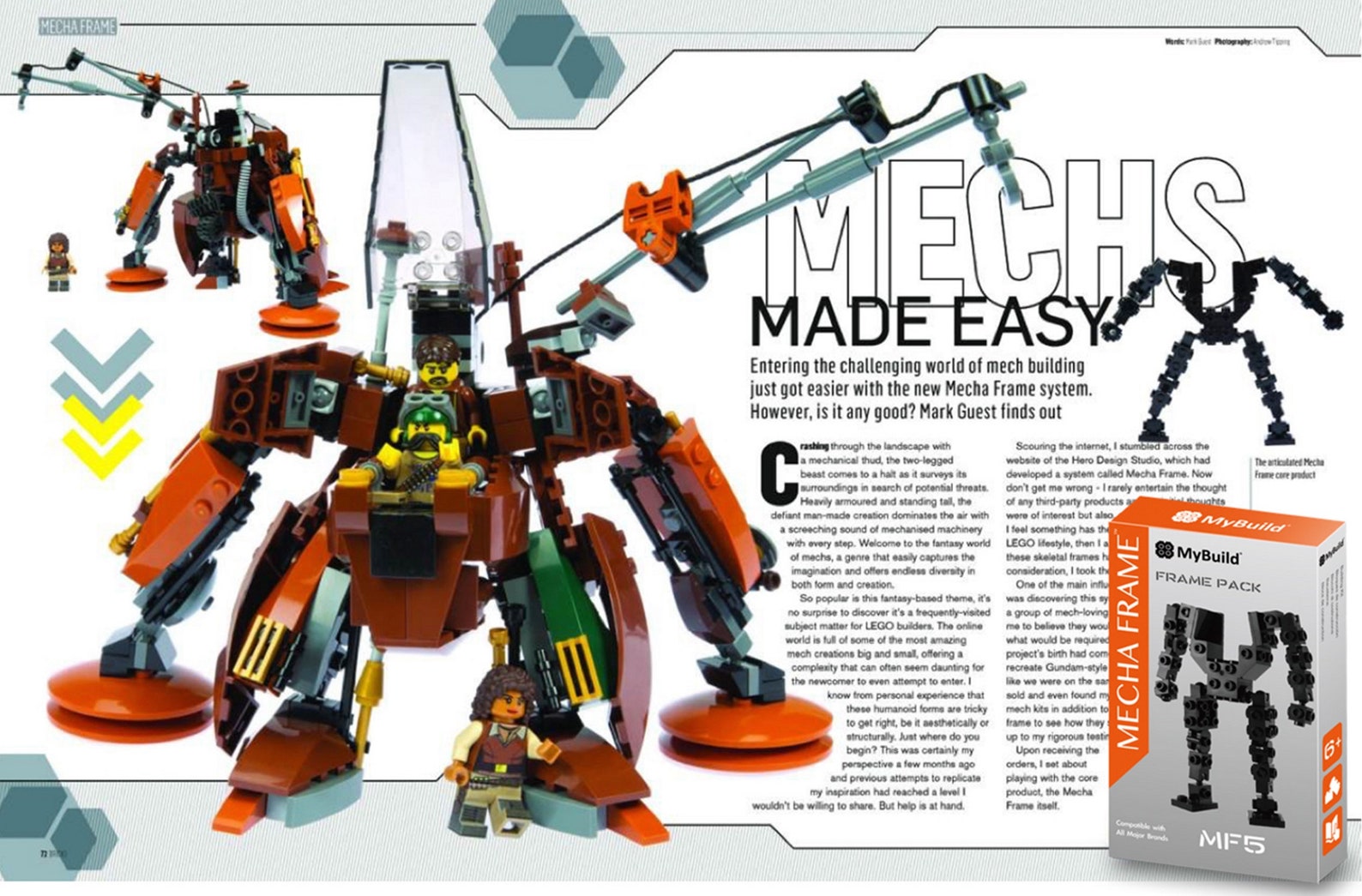 Mecha Frame MF5 Mech Base Kit Core Frame skeleton Only - Etsy