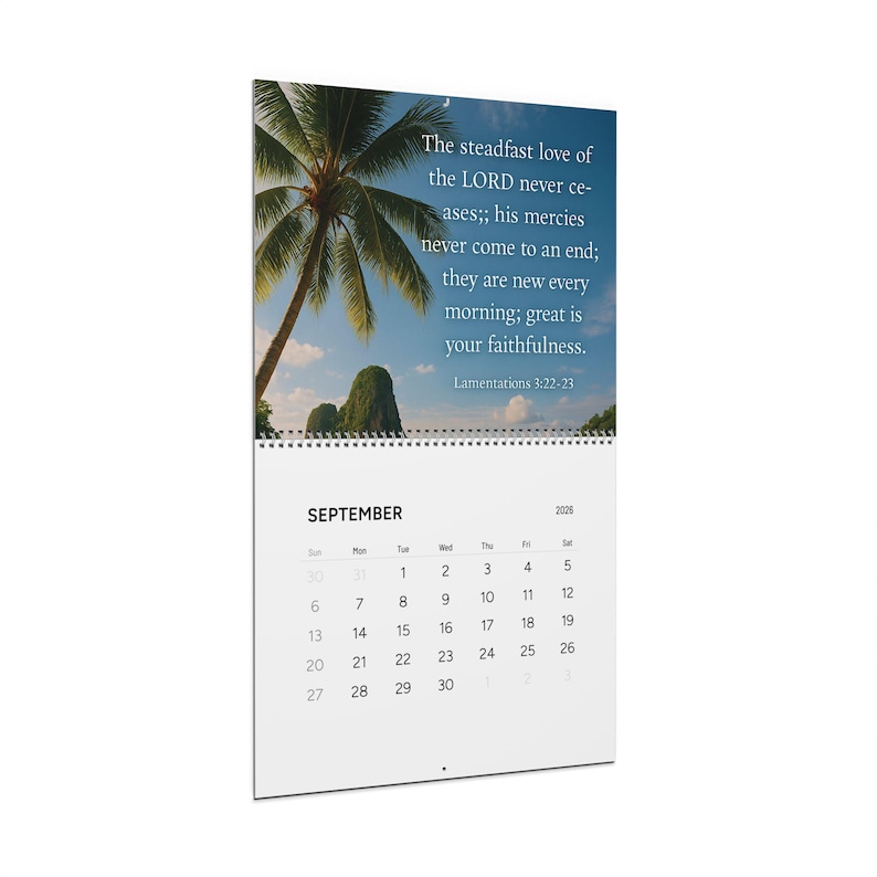 2026 Motivational Wall Calendar | Nature Photography & Inspirational ...