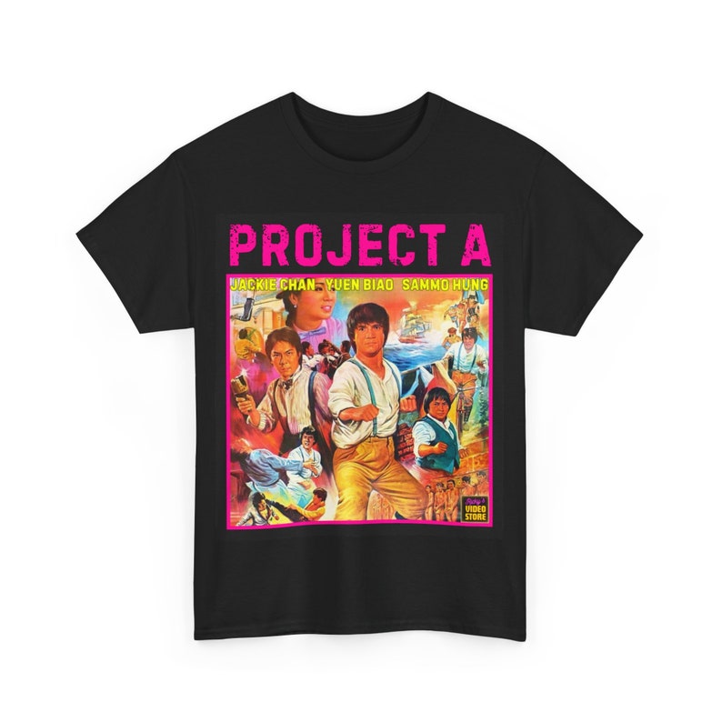 Project A Jackie Chan T-shirt Hong Kong Cinema - Etsy
