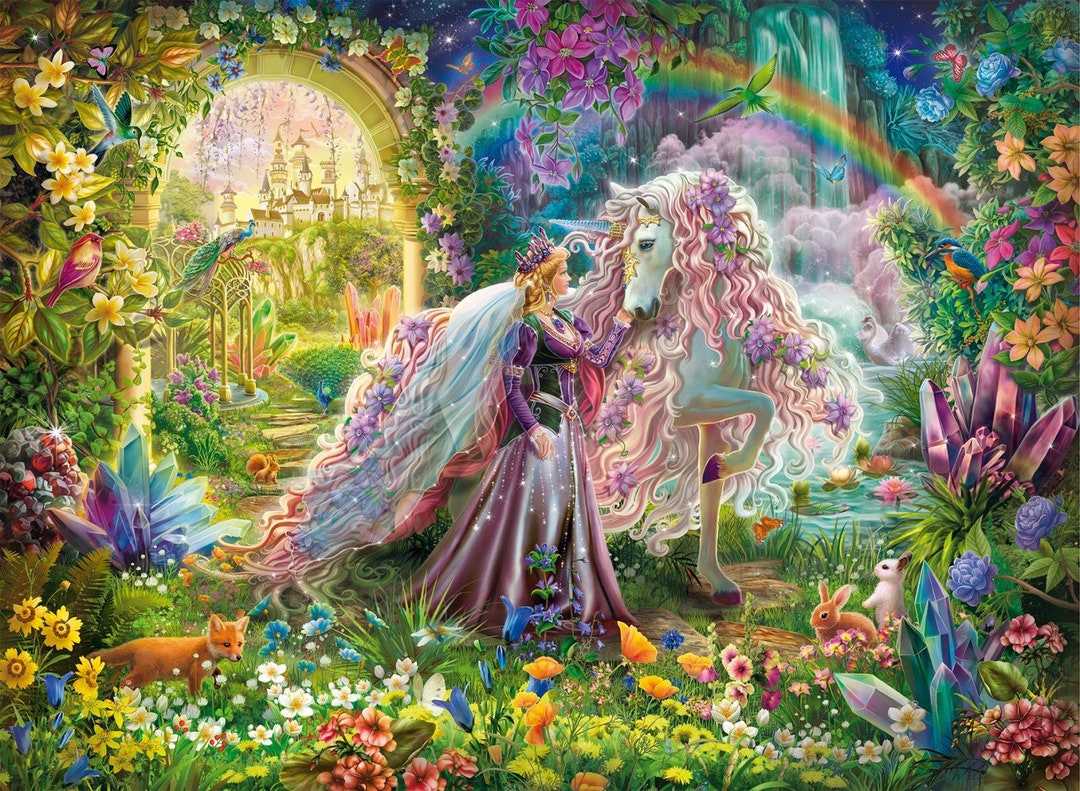 Princess Dreams Panel - 3 Wishes Fabrics, Panel Digital Print, Full ...